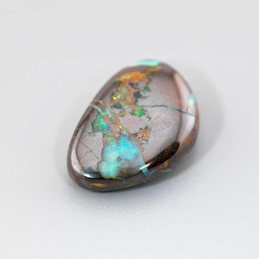 Natural Australian Boulder Opal Loose Gemstone | The Wind
