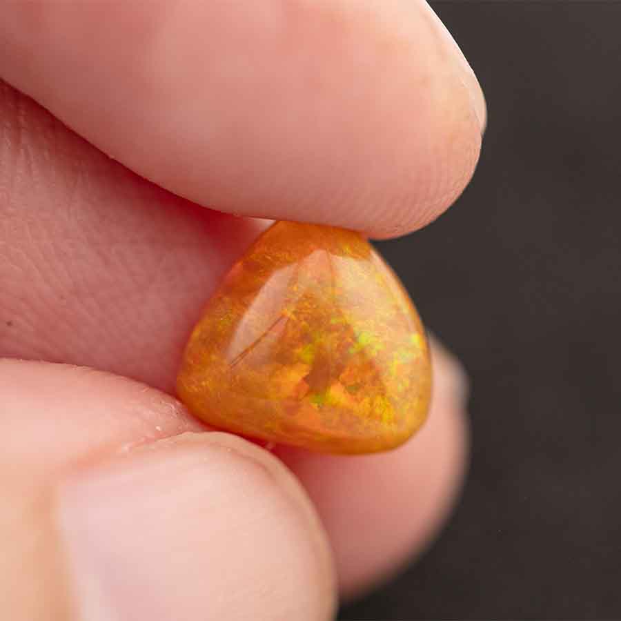 Natural Triangular African Opal Ethiopian Opal| The Wind
